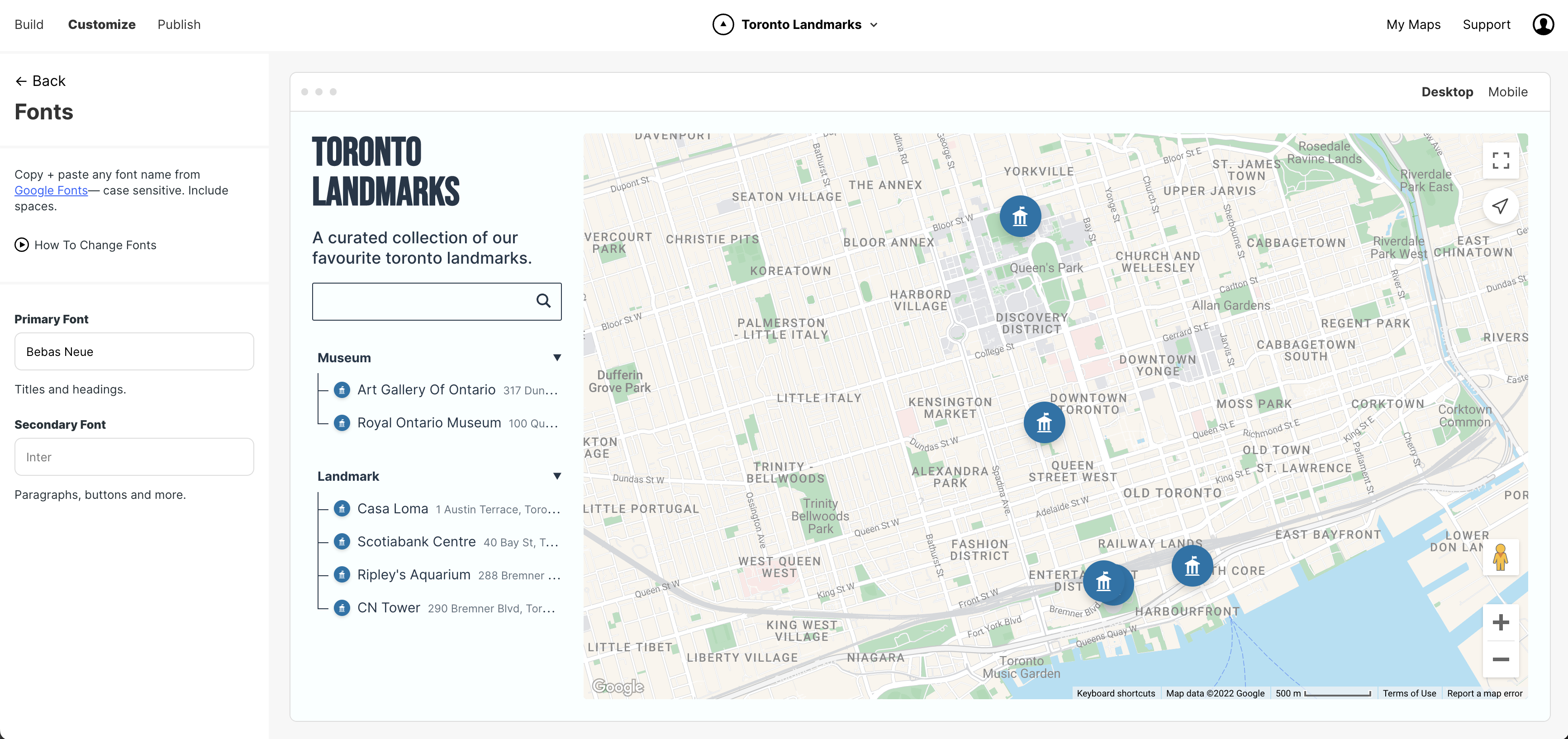How to Plot Points on a Google Map | Atlist